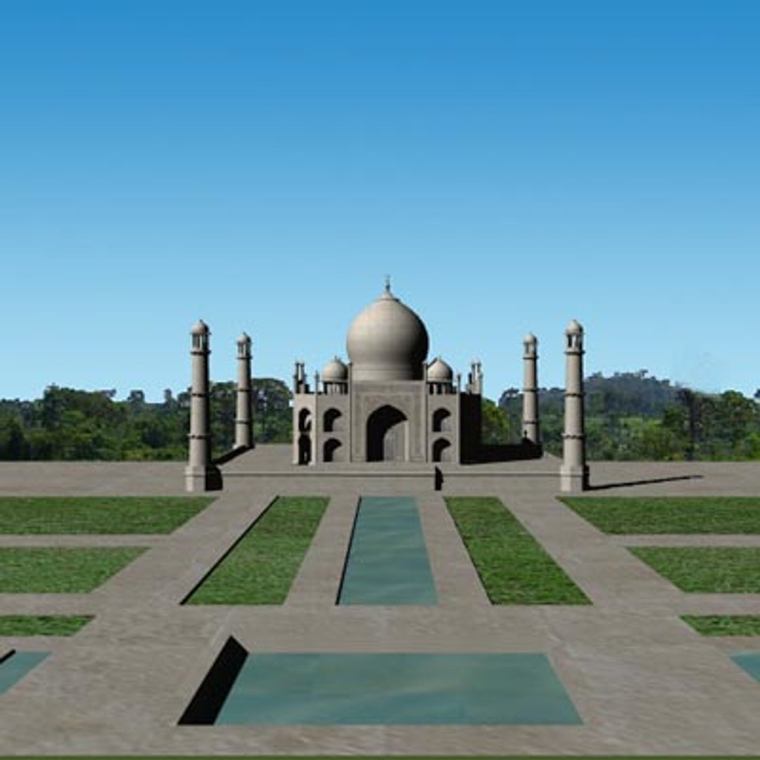 3d Taj Mahal Model