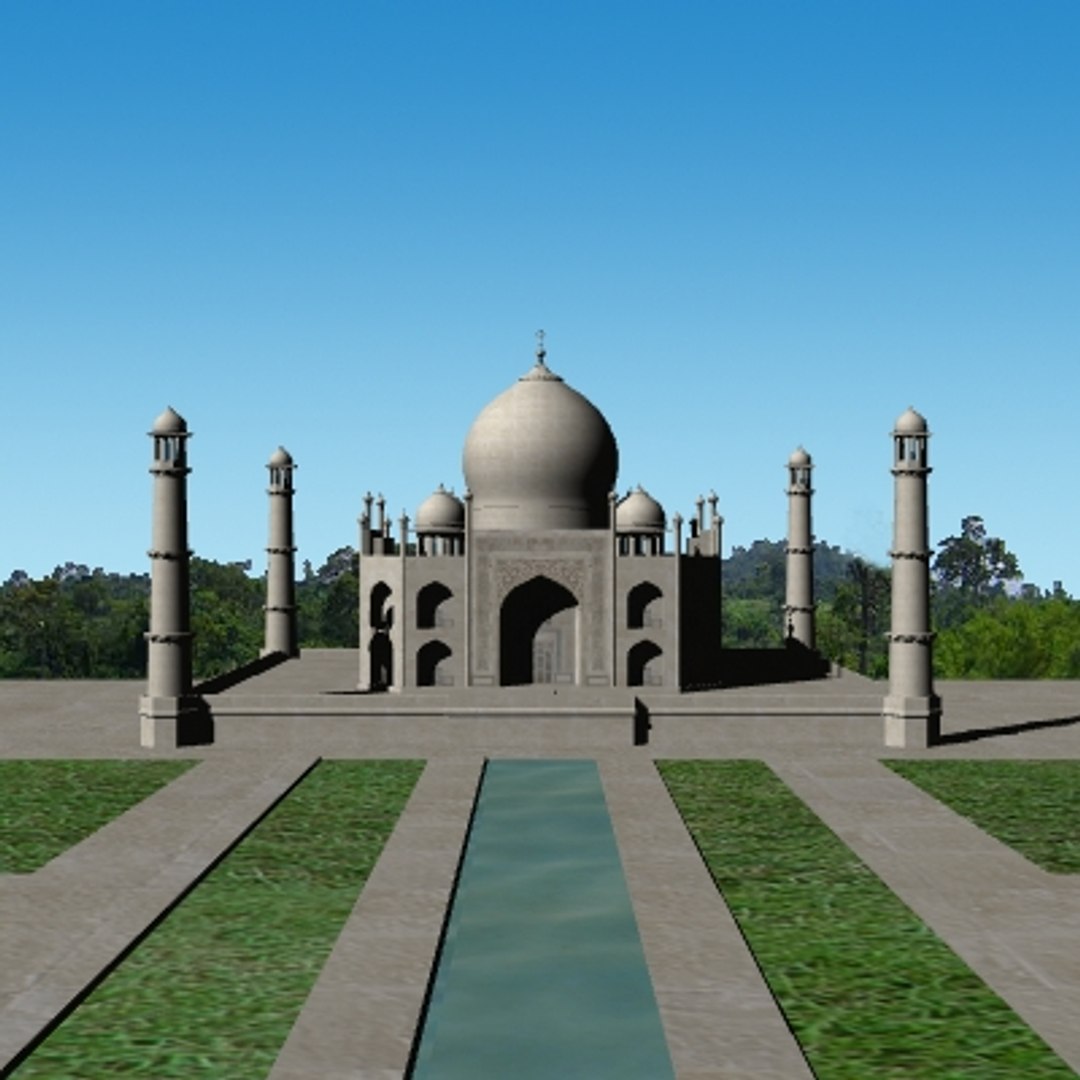 3d Taj Mahal Model