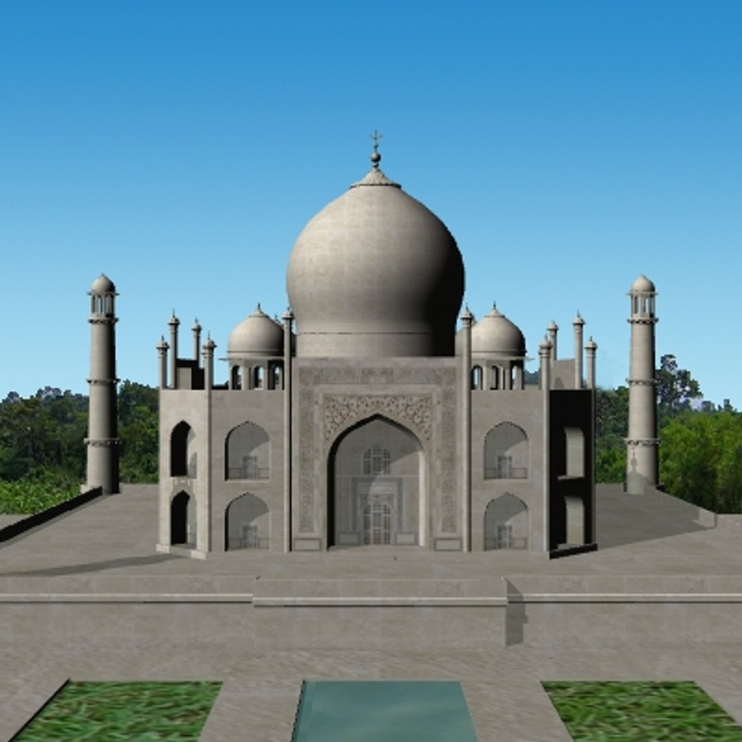 3d Taj Mahal Model