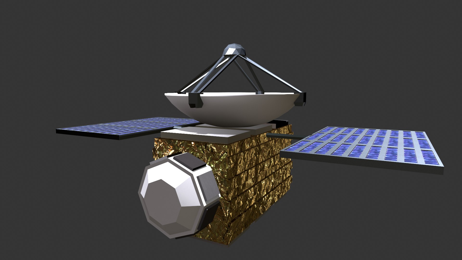 3D Low Poly Space Probe Collection Model - TurboSquid 2270296