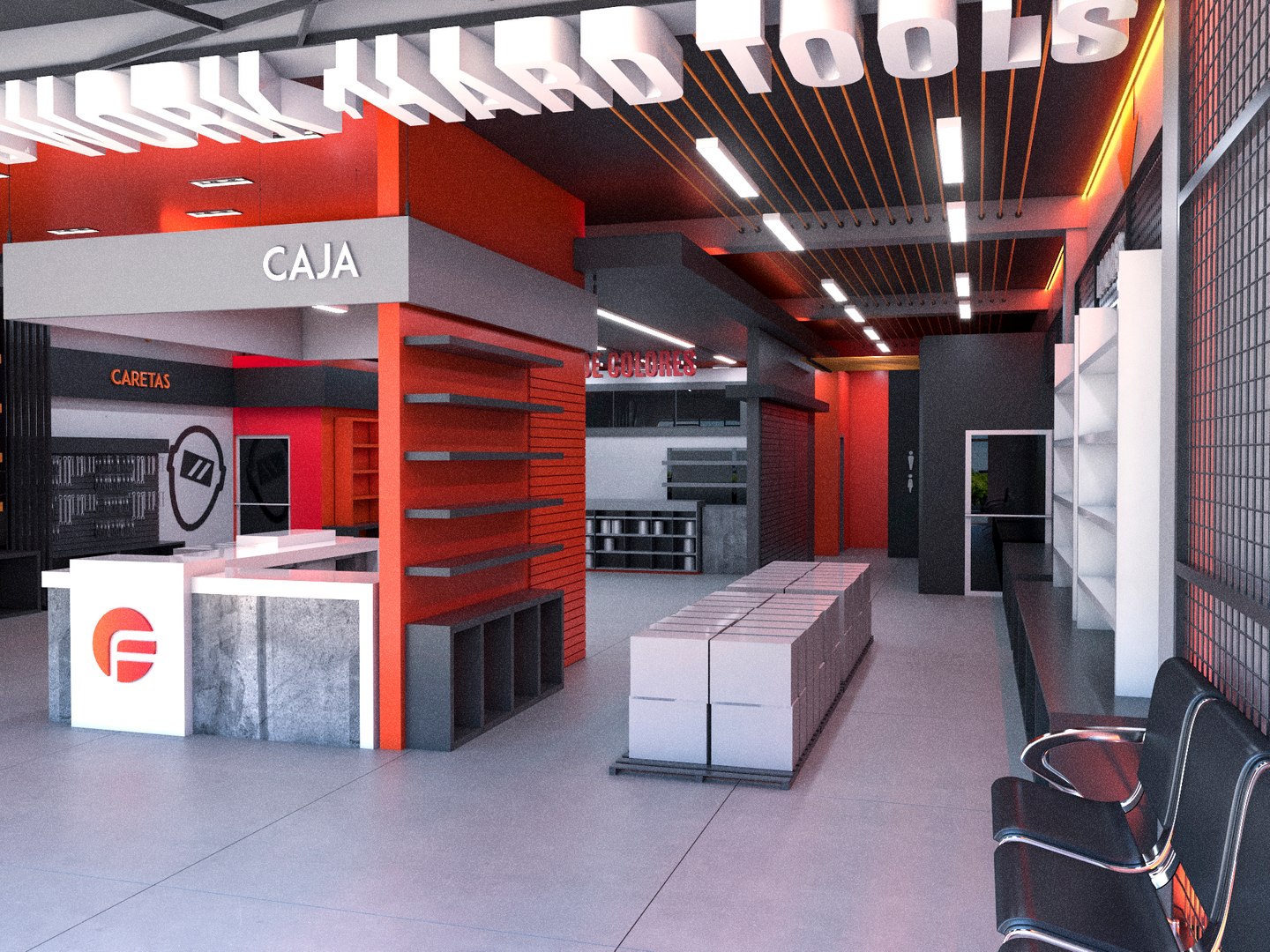 3D Hardware Store Model - TurboSquid 1842292