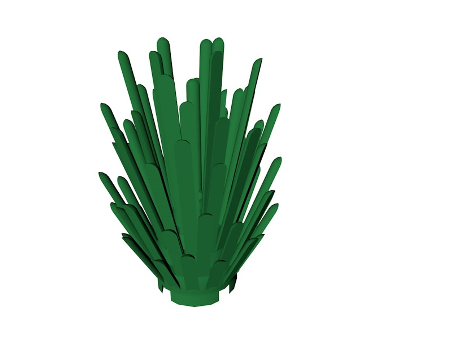 Lego Bush 3d Model
