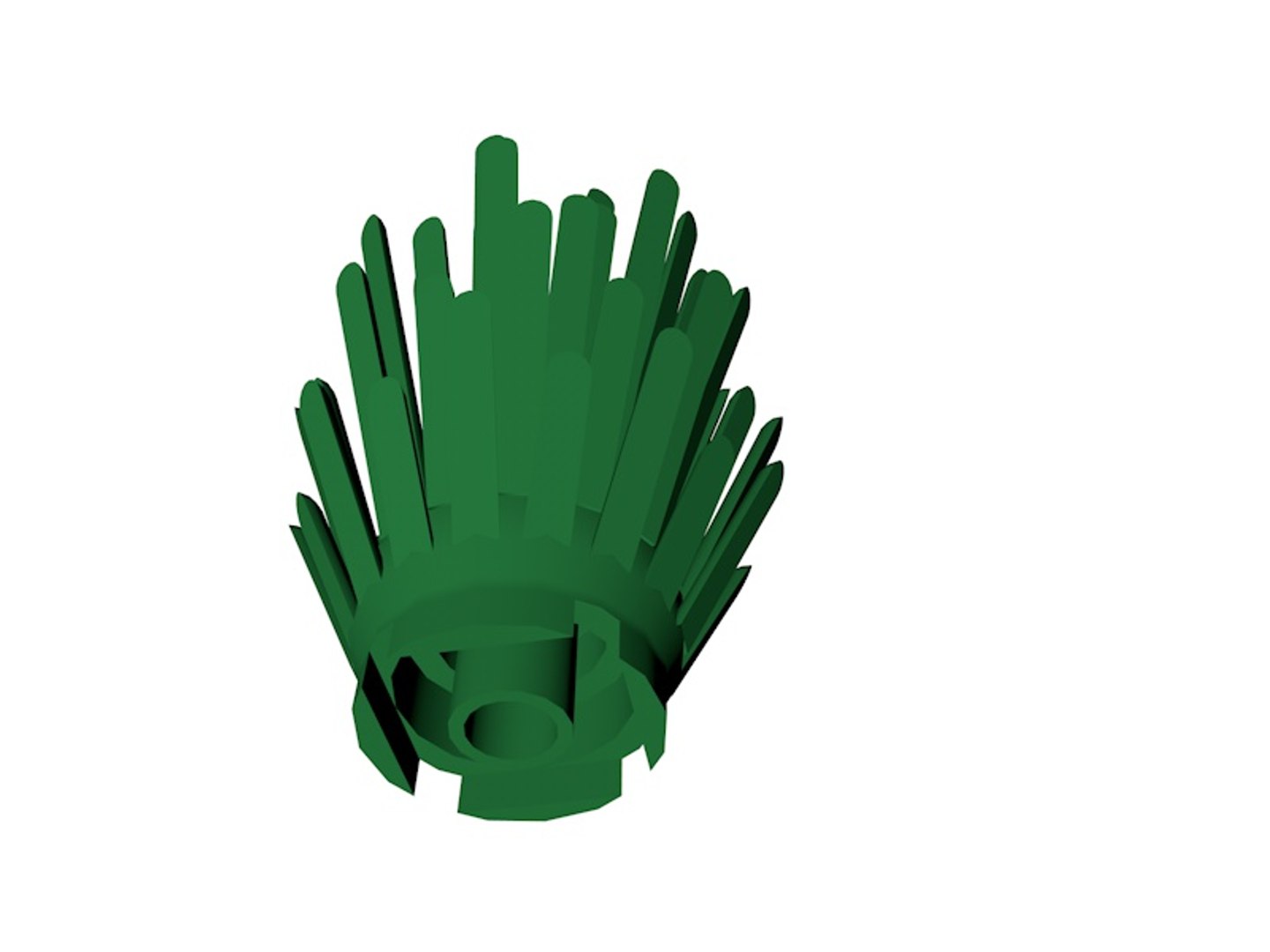 Lego Bush 3d Model