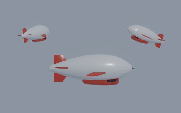 Airship 3D Models for Download | TurboSquid