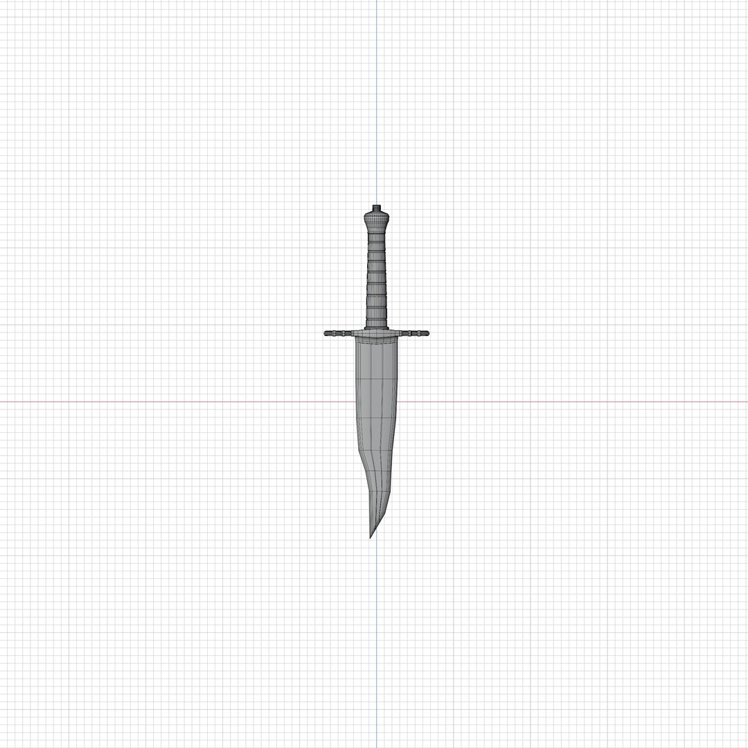 3D Dagger Model - TurboSquid 2214417