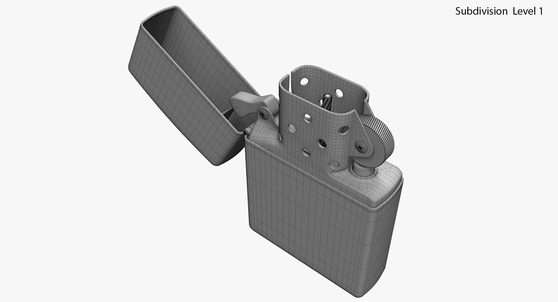 3D zippo lighter model - TurboSquid 1213067