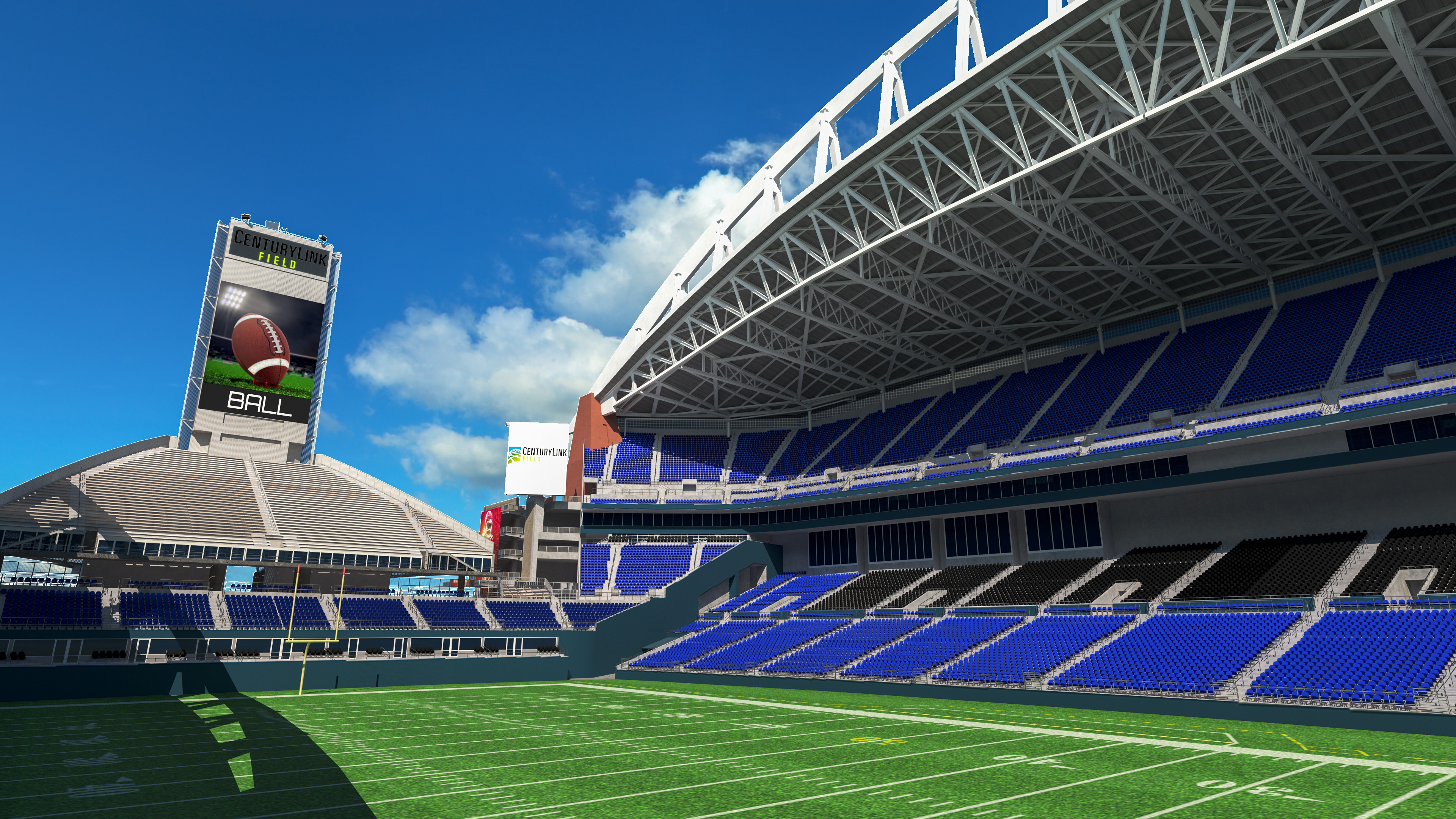 modelo 3d Estadio multiusos Lumen Field - TurboSquid 1790687