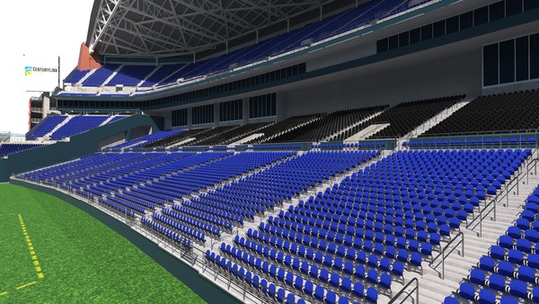 3D Lumen Field Multi Purpose Stadium - TurboSquid 1790687