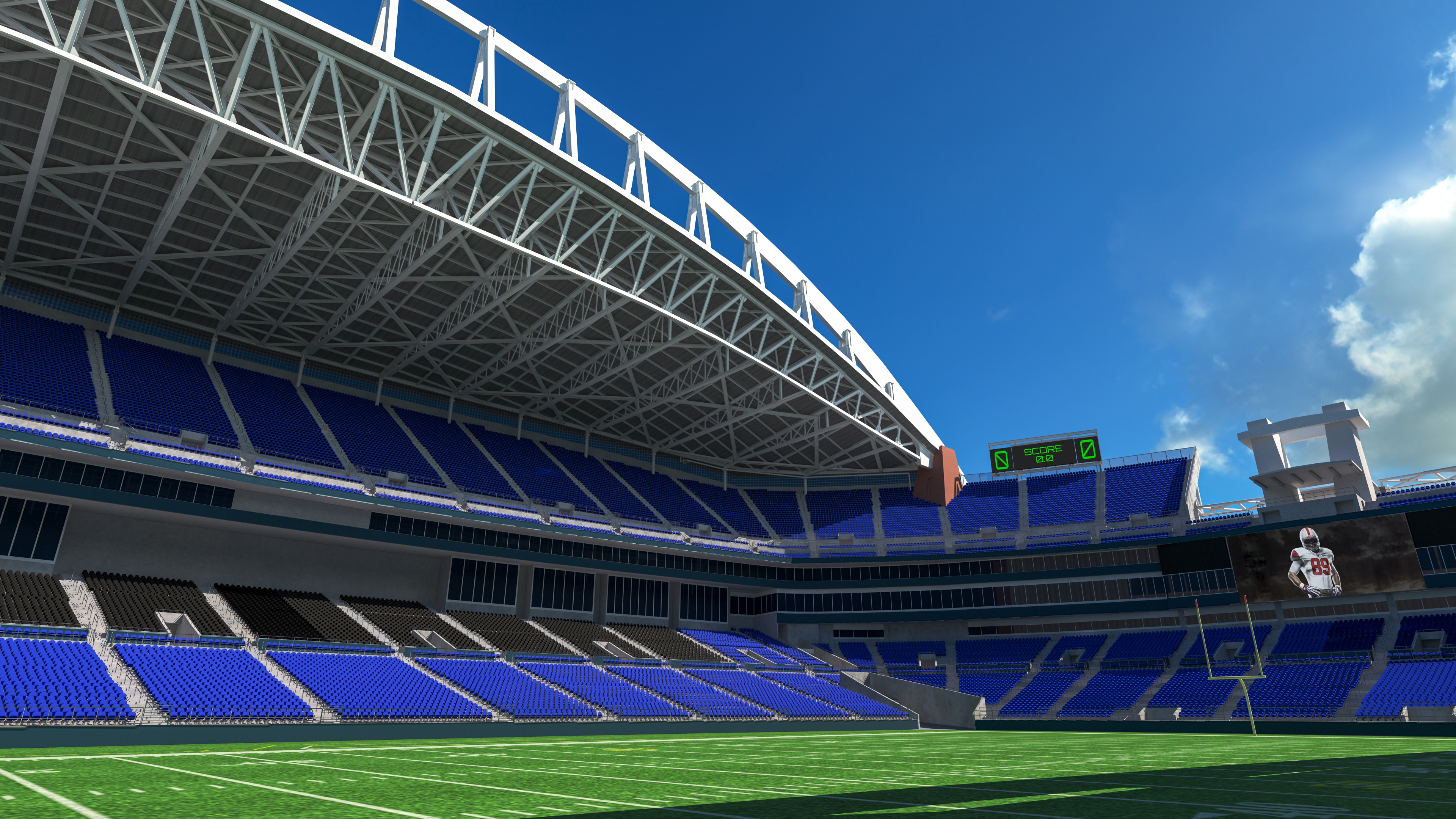modelo 3d Estadio multiusos Lumen Field - TurboSquid 1790687