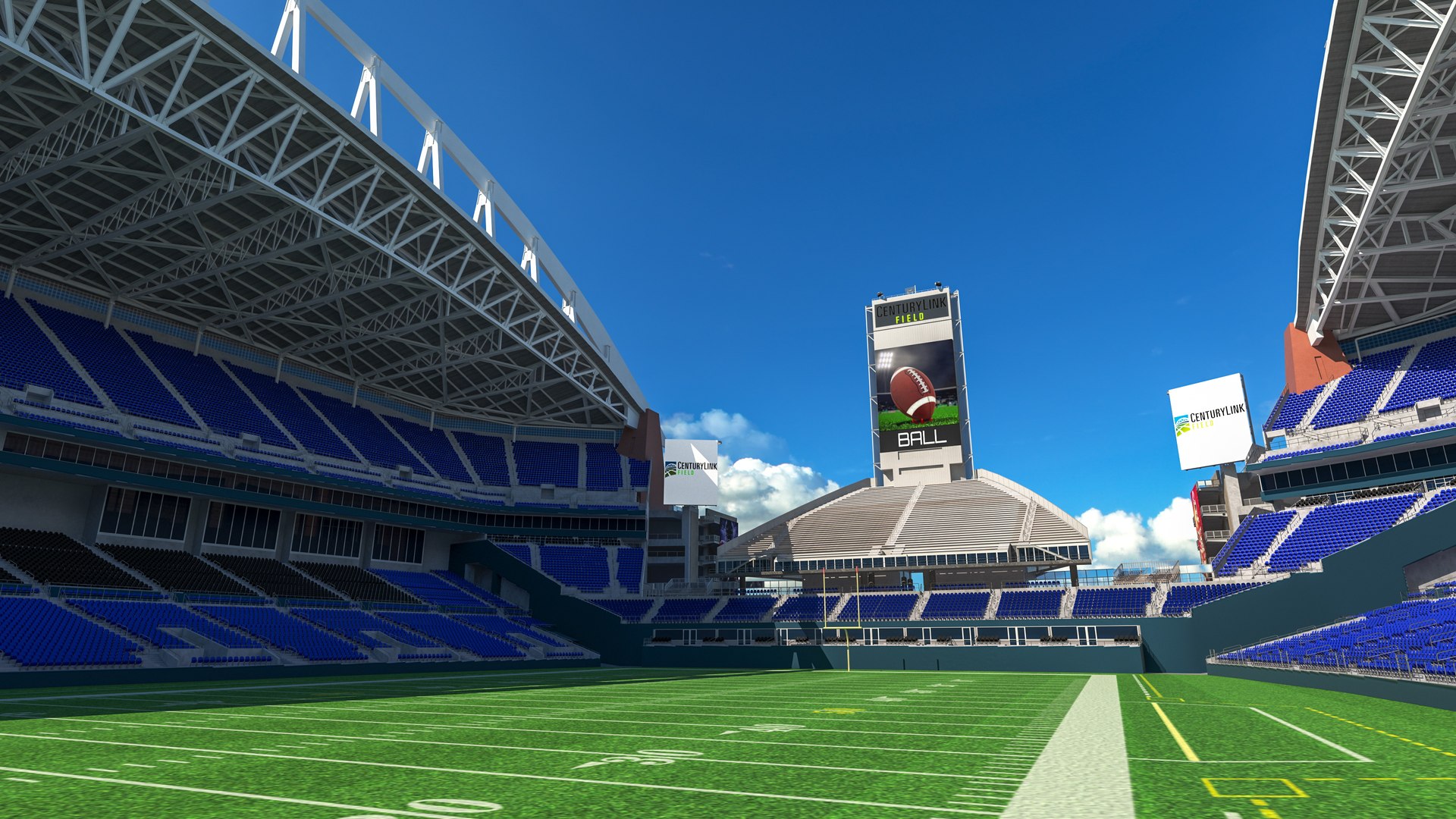 3D Lumen Field Multi Purpose Stadium - TurboSquid 1790687