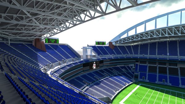 3D Lumen Field Multi Purpose Stadium - TurboSquid 1790687
