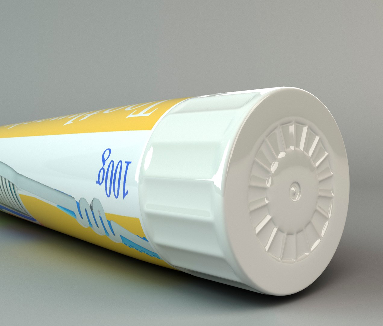 3D Tube Toothpaste Model - TurboSquid 1692765