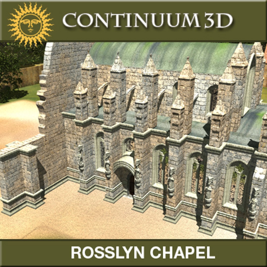 3d Rosslyn Chapel