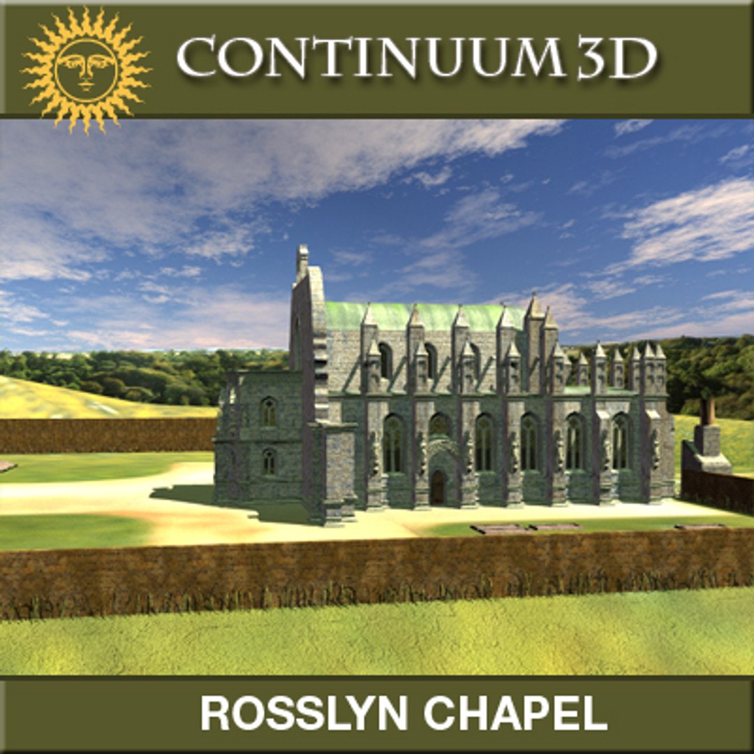 3d Rosslyn Chapel