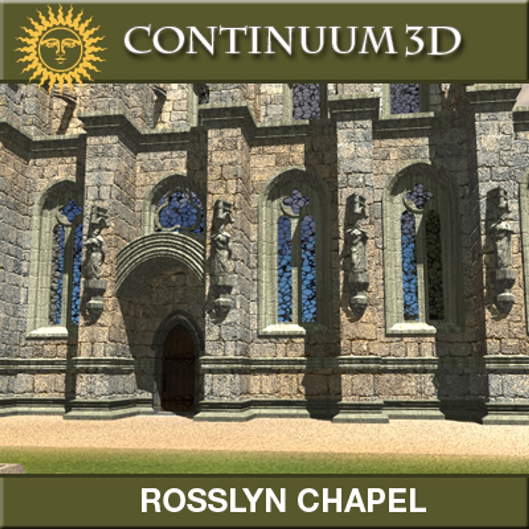 3d Rosslyn Chapel