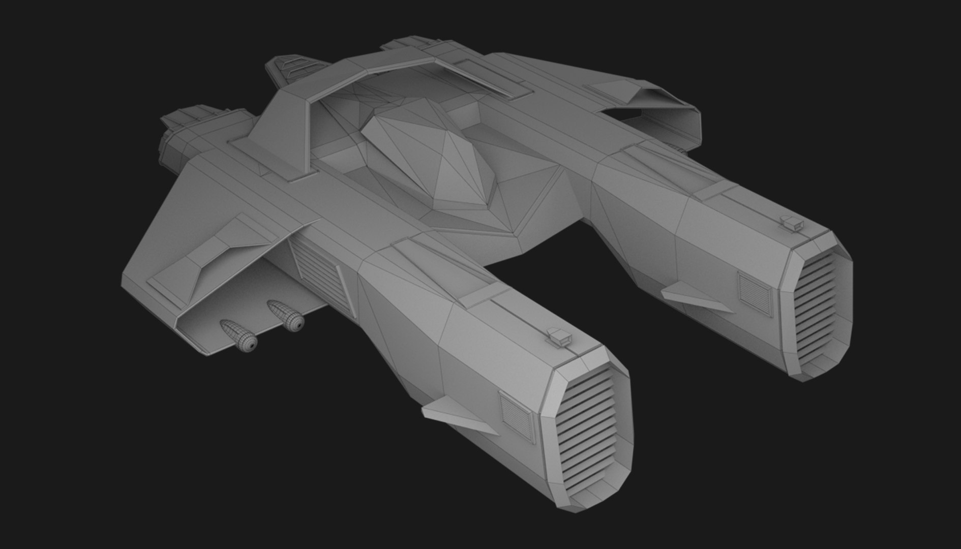 Spaceship Fighter N6 Model - TurboSquid 1960875