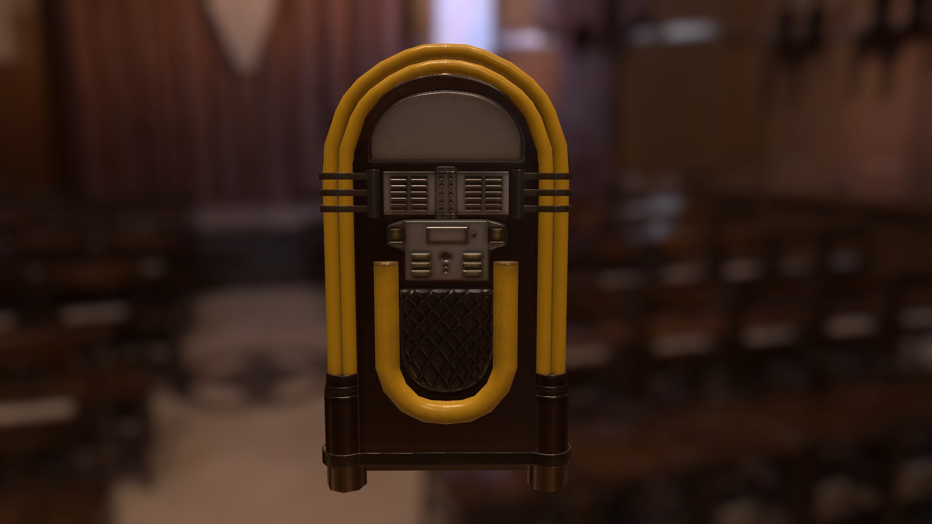 ready jukebox 3d model