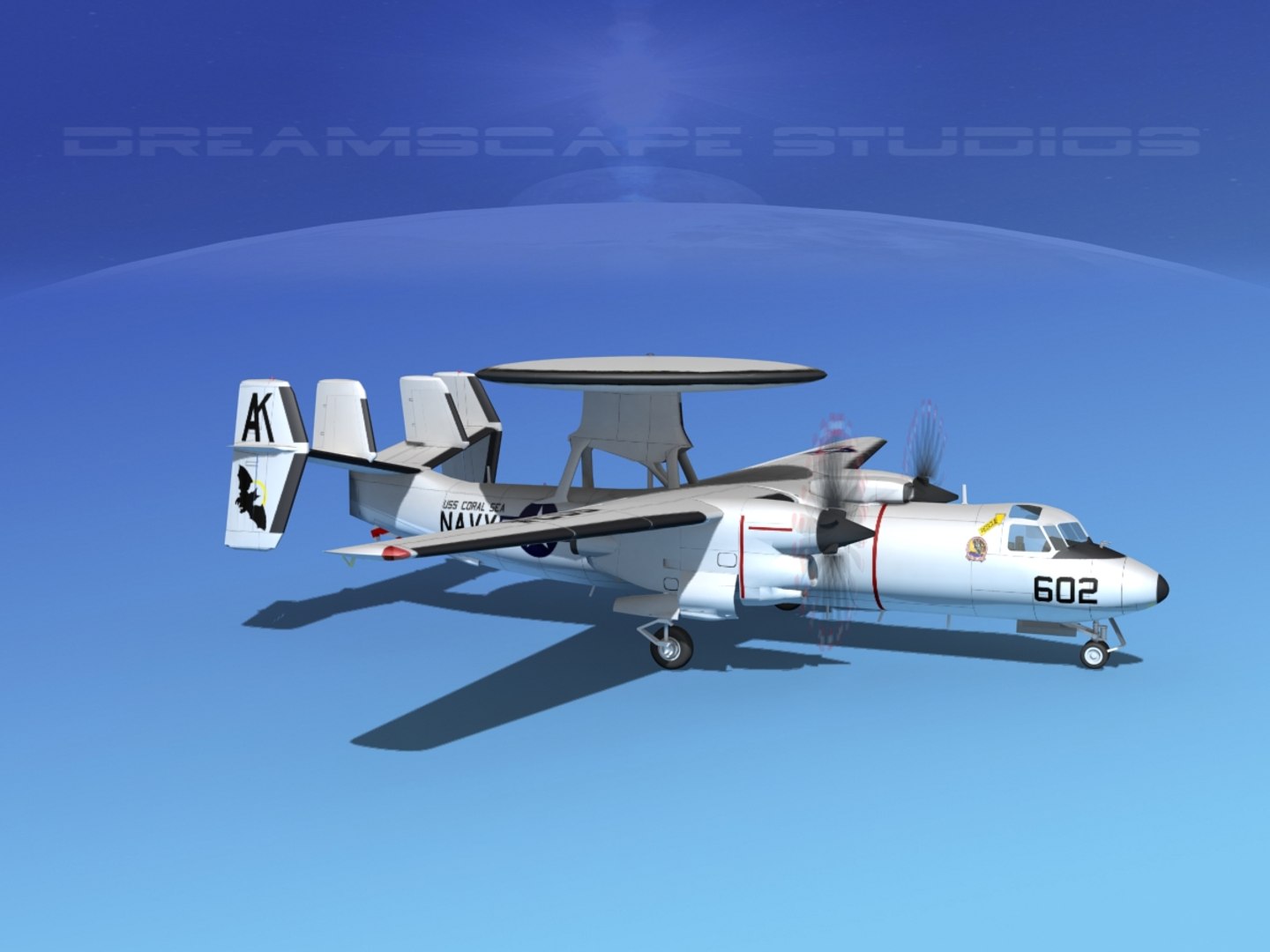 3d Grumman E-2c Hawkeye