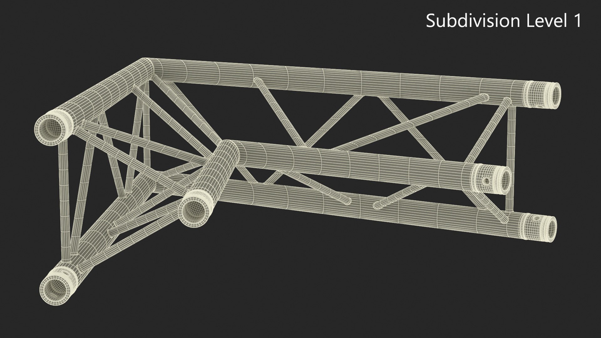 Architecture Truss Modular Large Model - TurboSquid 2270101