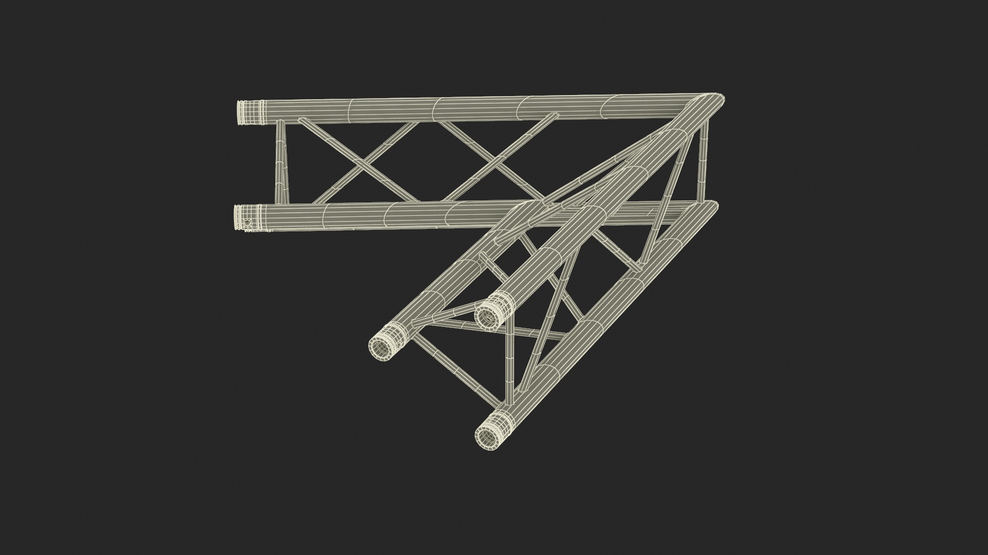 Architecture Truss Modular Large Model - TurboSquid 2270101