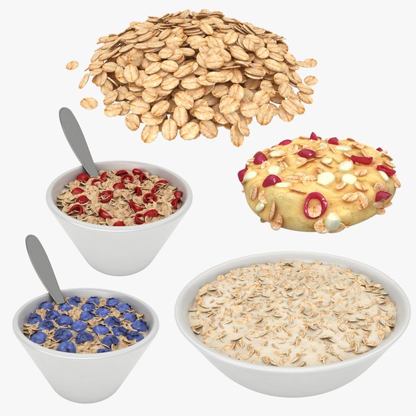 Oatmeal 3D Models for Download | TurboSquid