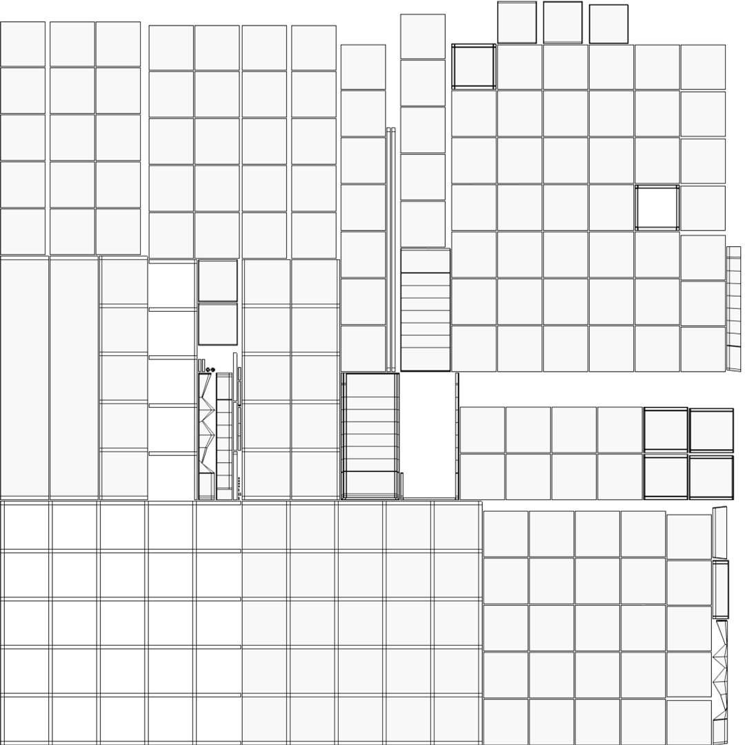 3d model of cabinet collada dae