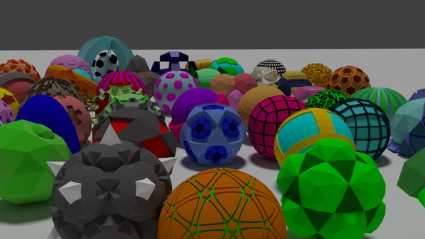 pack 50 balls 3ds