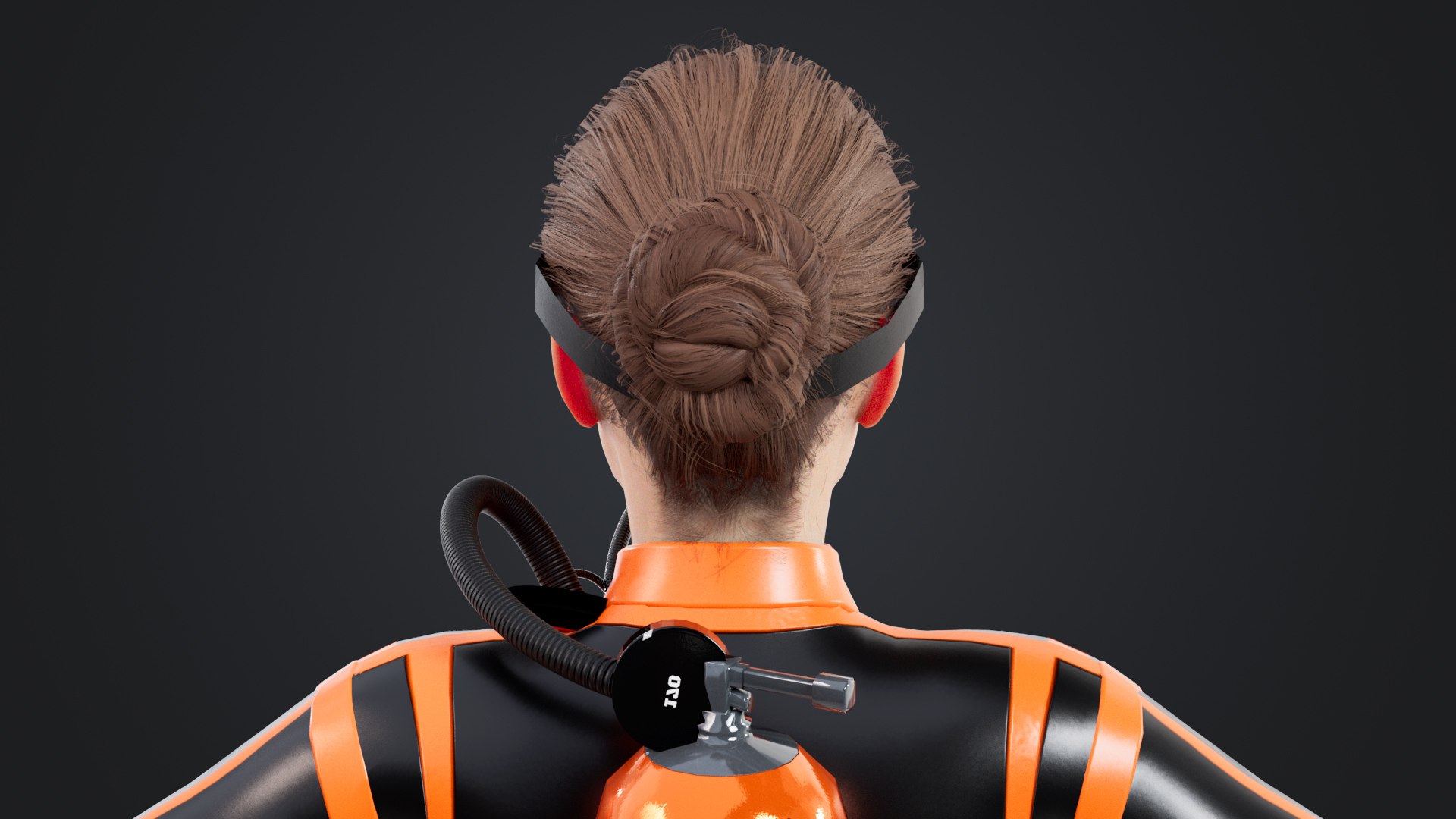 3D Scuba Diver Diving Suit - TurboSquid 2316700