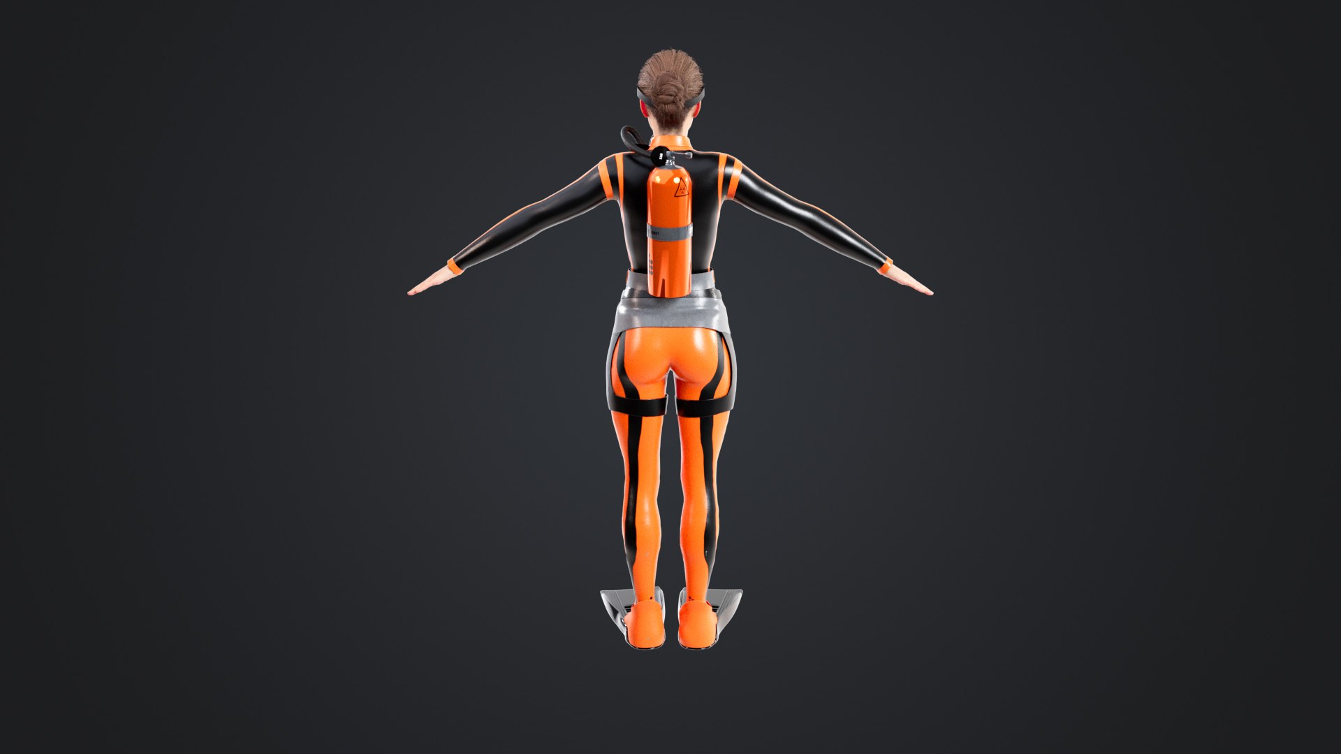 3D Scuba Diver Diving Suit - TurboSquid 2316700