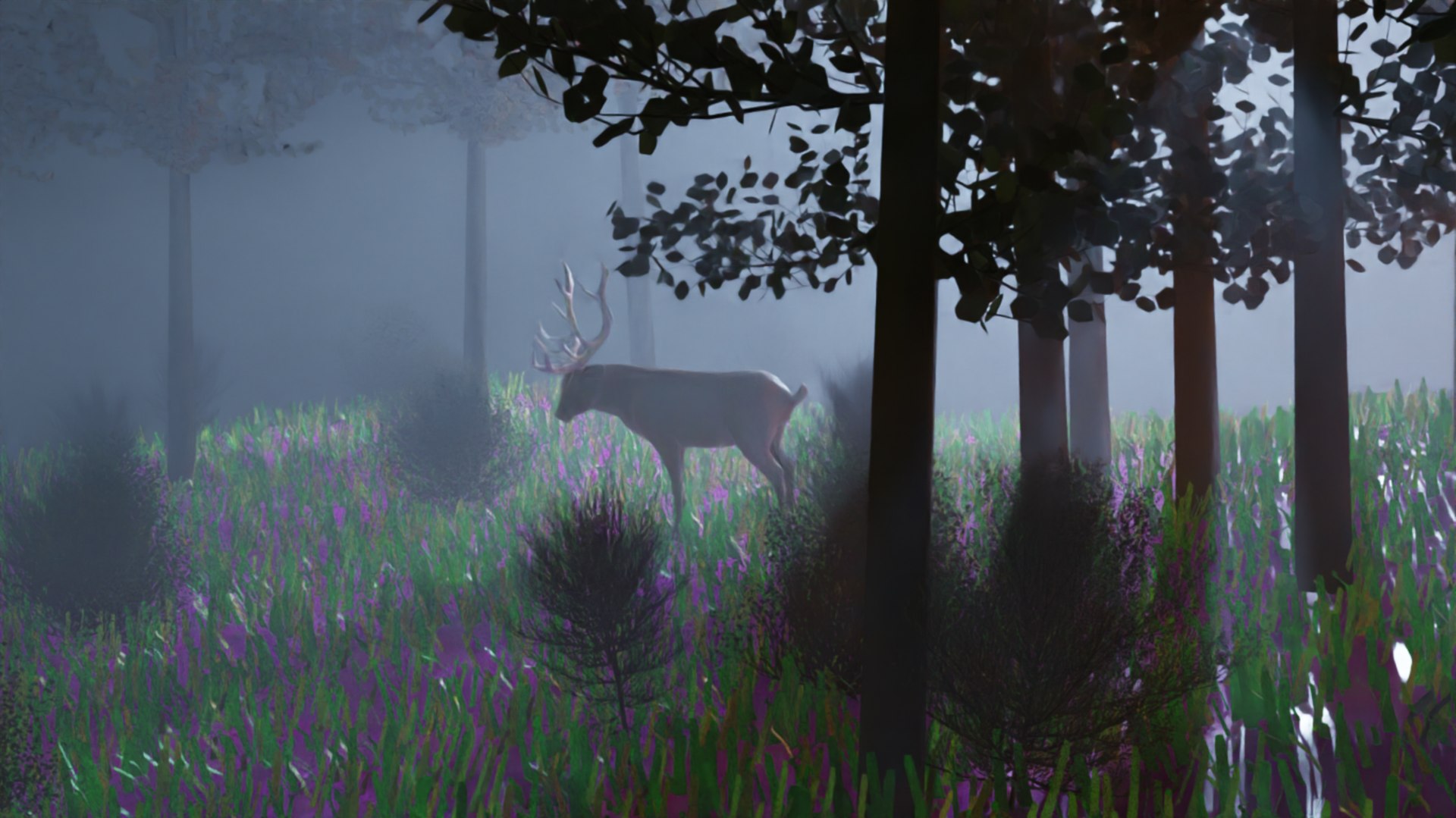 3d Model Of The Forest 3D Model - TurboSquid 1920648