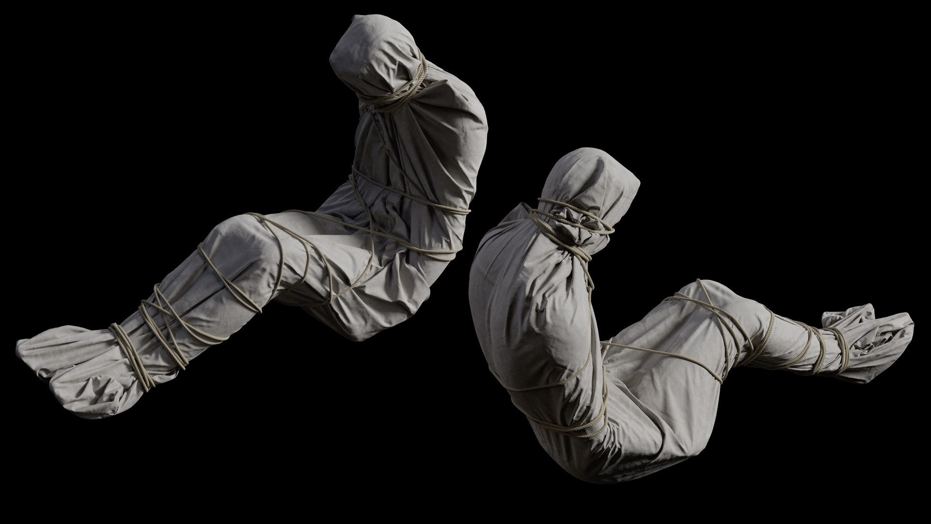 3D Covered Corpse 10 Low-Poly - TurboSquid 2382115