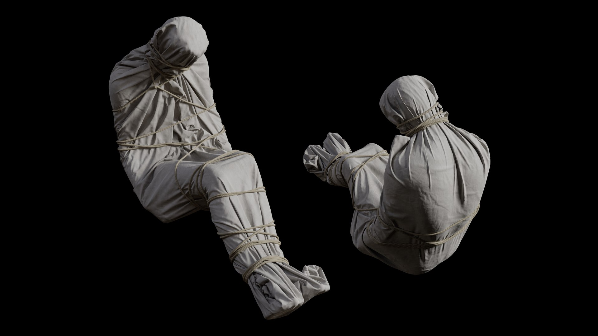 3D Covered Corpse 10 Low-Poly - TurboSquid 2382115