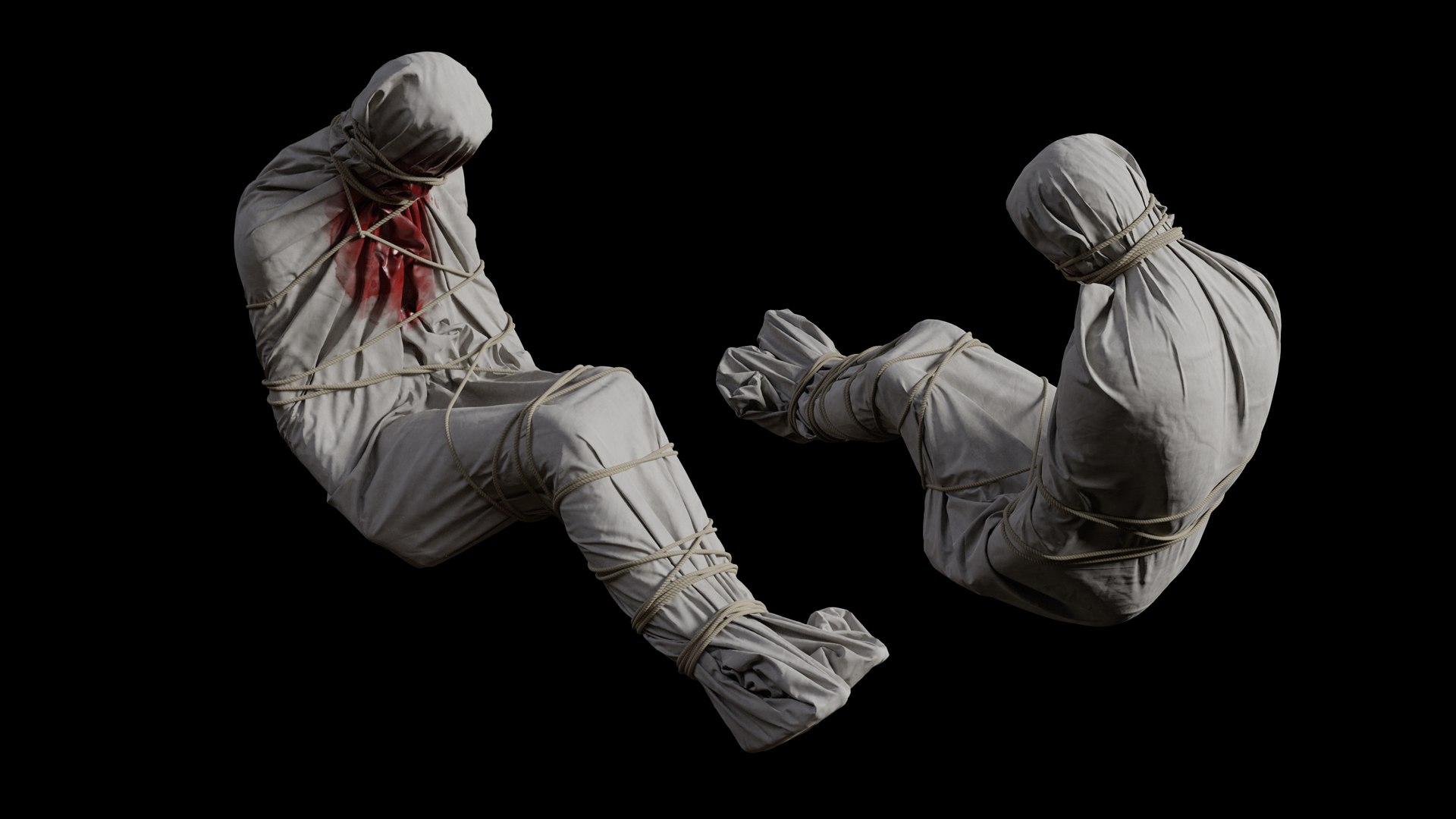 3D Covered Corpse 10 Low-Poly - TurboSquid 2382115
