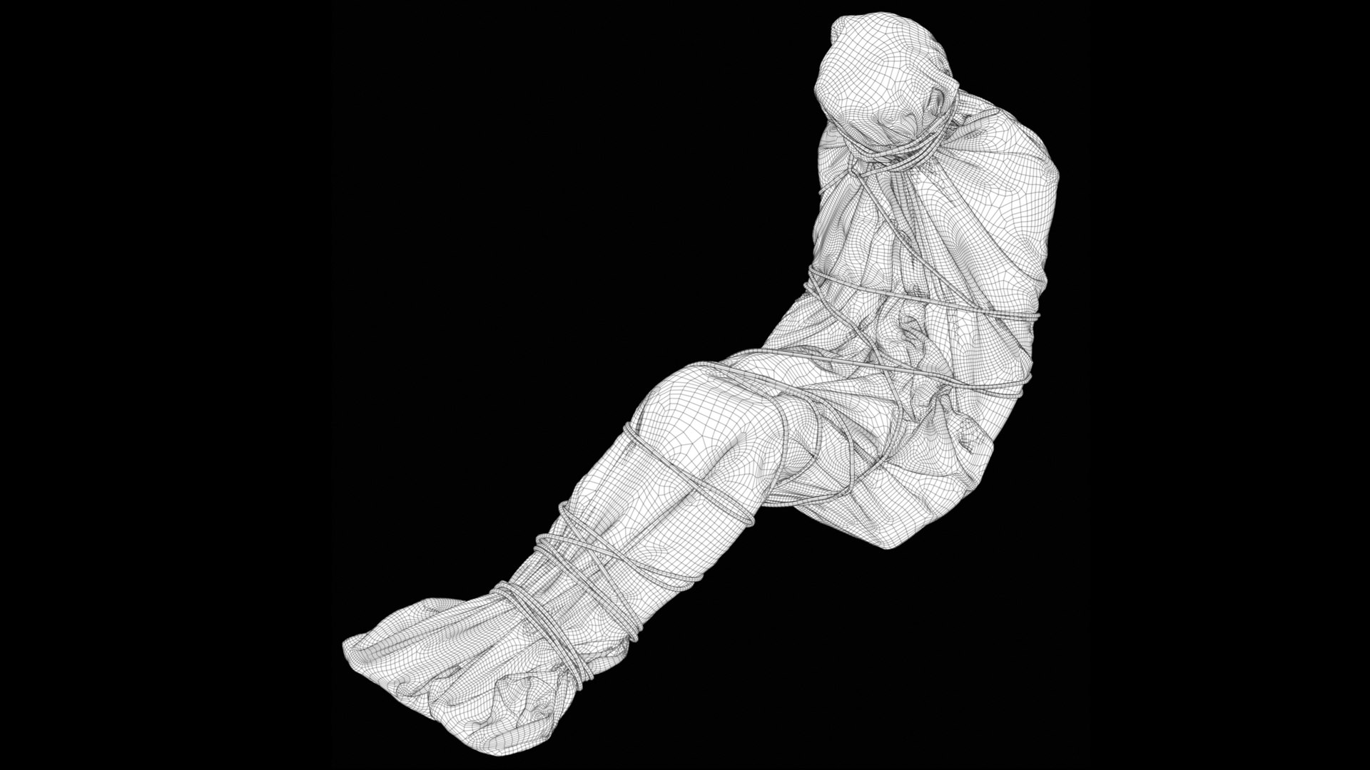 3D Covered Corpse 10 Low-Poly - TurboSquid 2382115