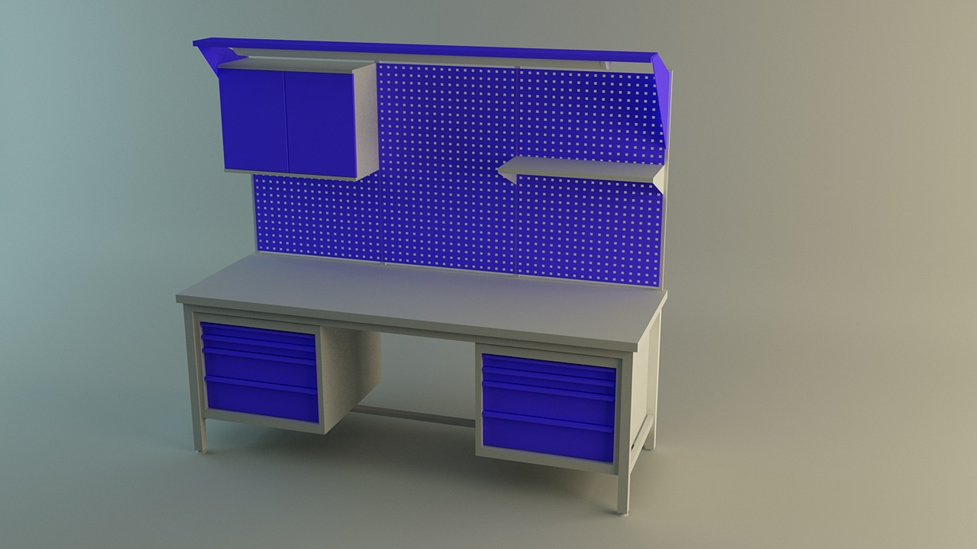 Table Work 3d 3ds