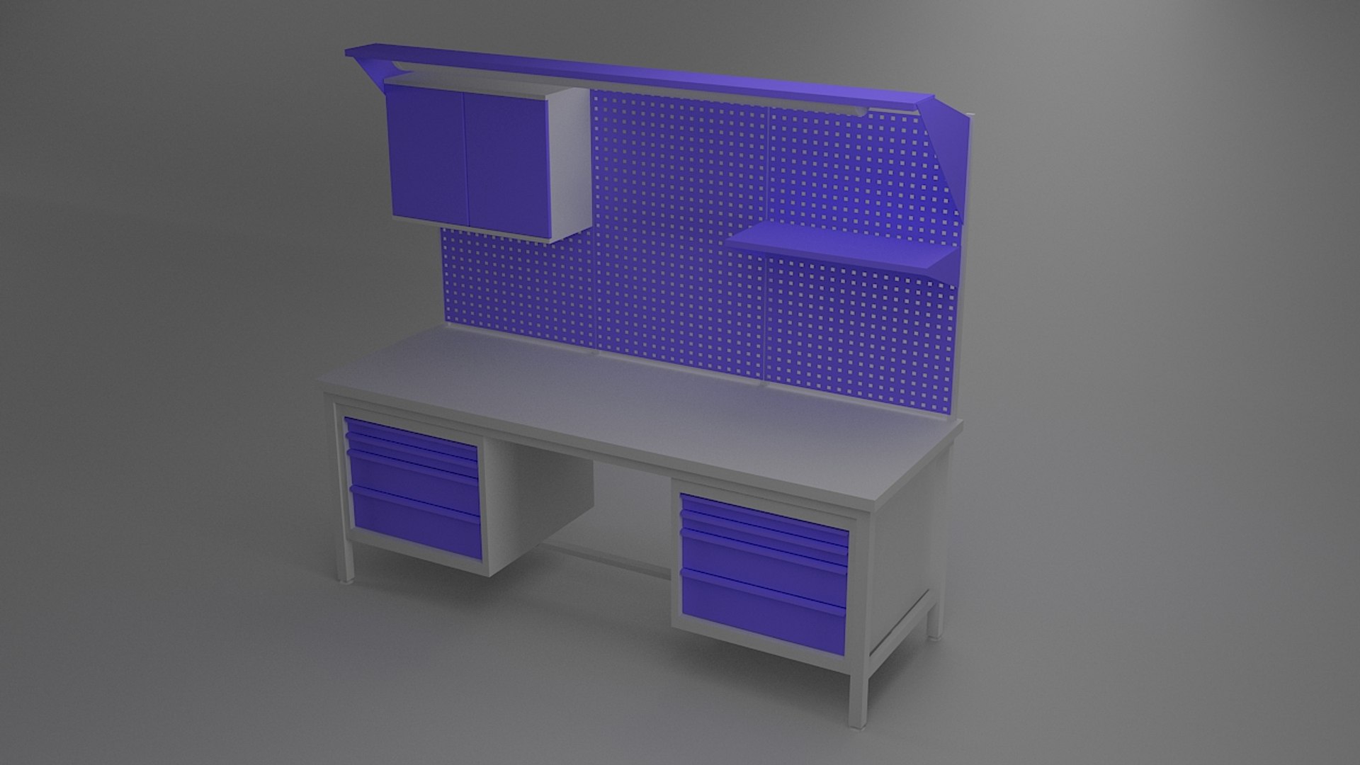 Table Work 3d 3ds