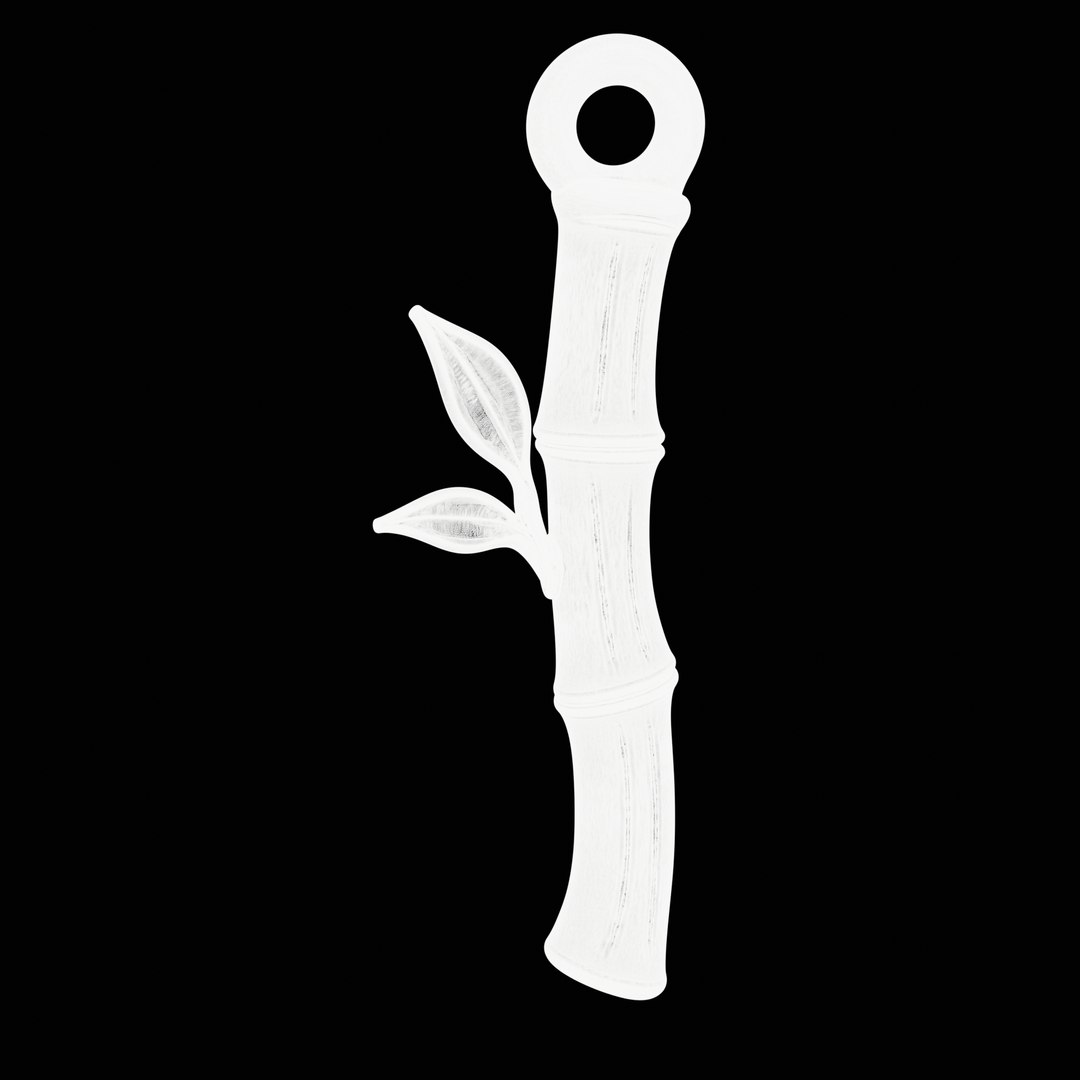 3D Stylized Bamboo For 3D Printing And Jewelry Design Model ...