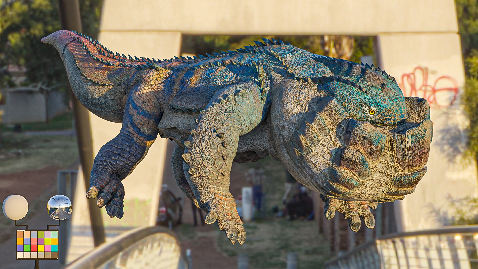 modelo 3d The Whale Dragon - rigged - TurboSquid 2113965