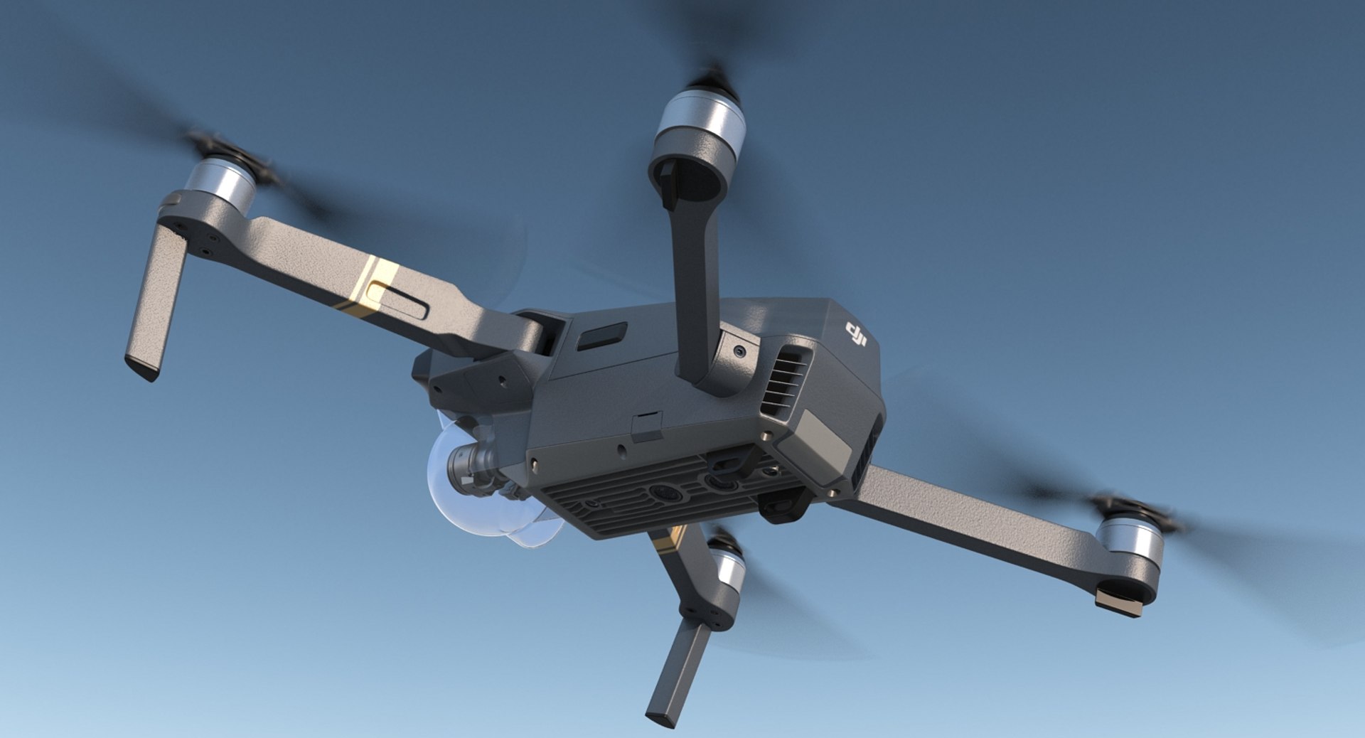 Dji mavic pro quadcopter 3D model - TurboSquid 1188566