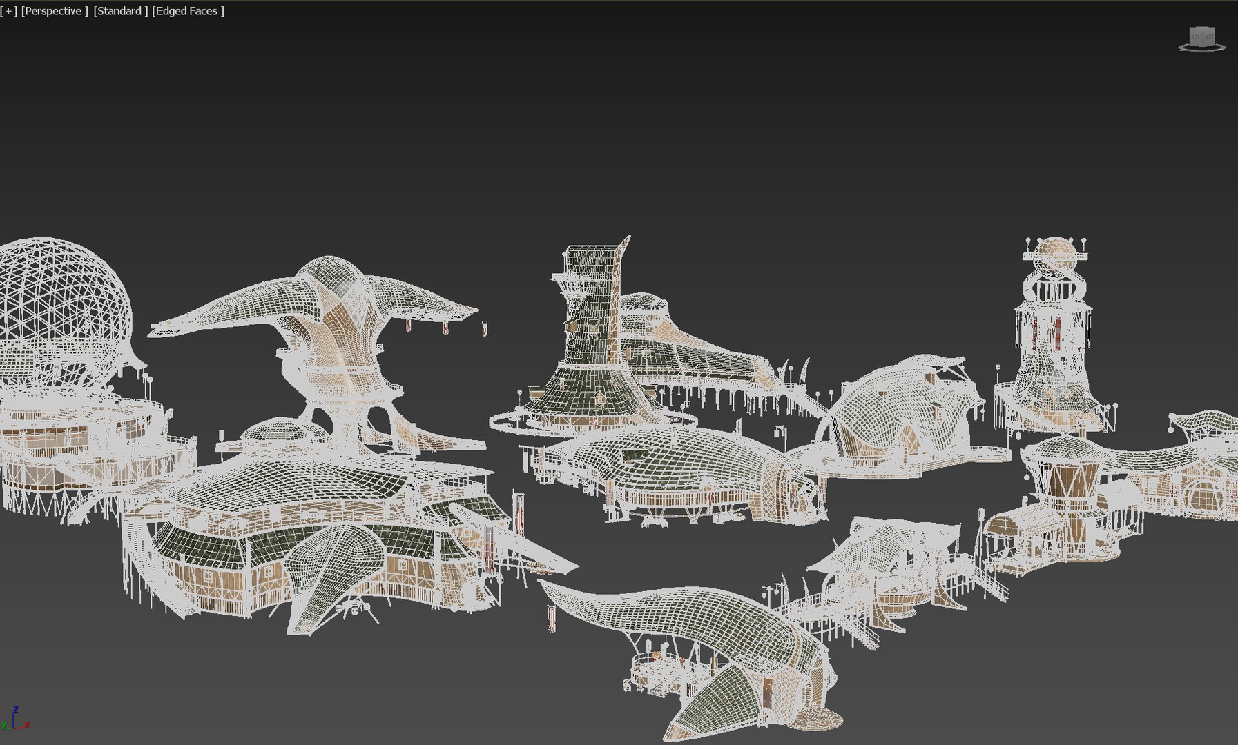 3D Model Vernacular Arch Vol 2 - TurboSquid 2162014