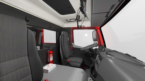 Mercedes Benz Atego 1530 Feuerwehrauto aufgerüstet 3D-Modell ...