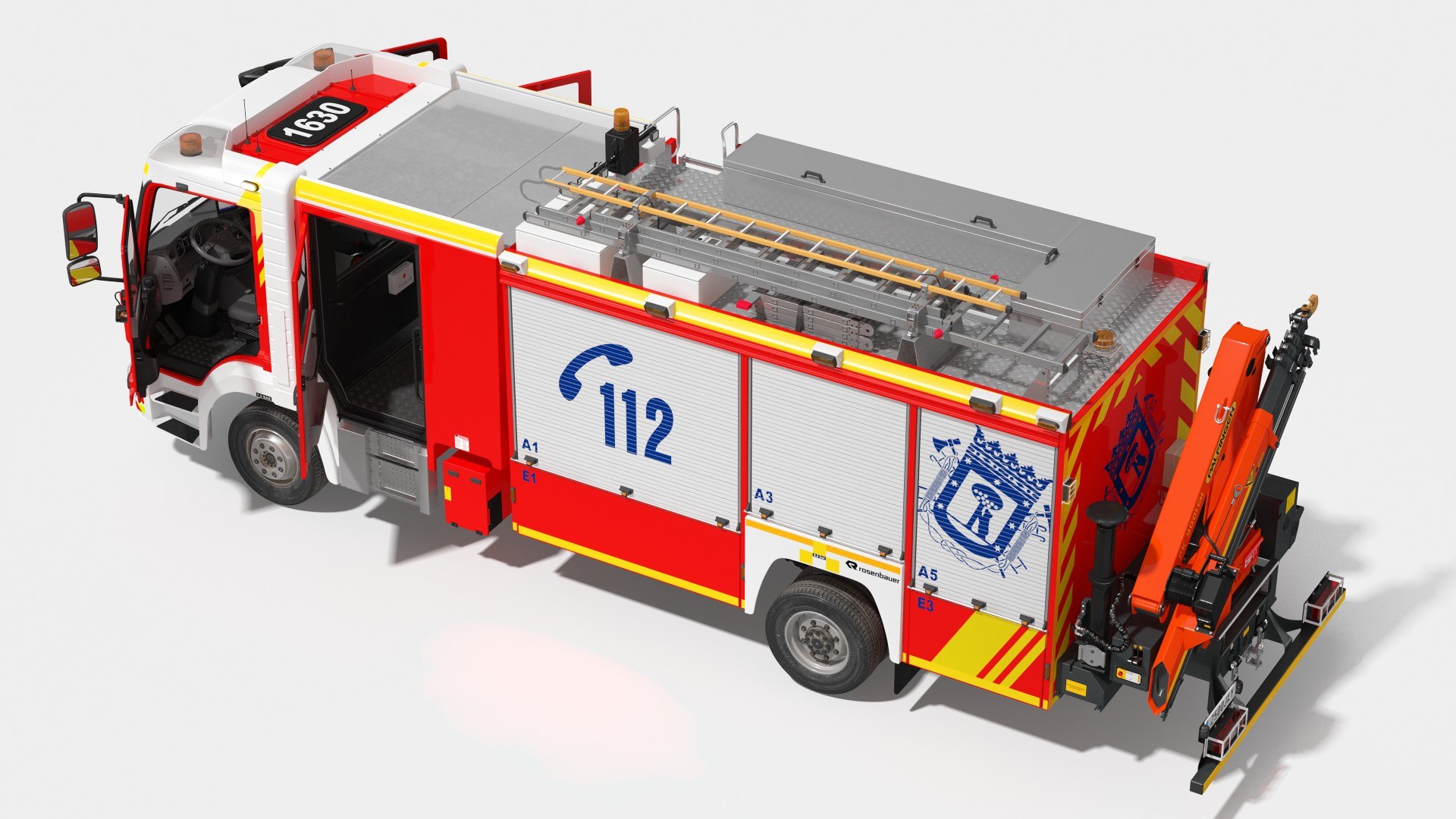 Mercedes benz atego 1530 3D model - TurboSquid 1683463