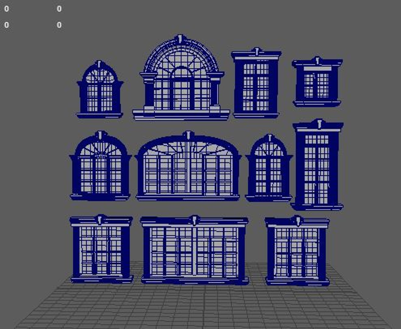 3D Windows Low-poly 3D Model Model - TurboSquid 2363026