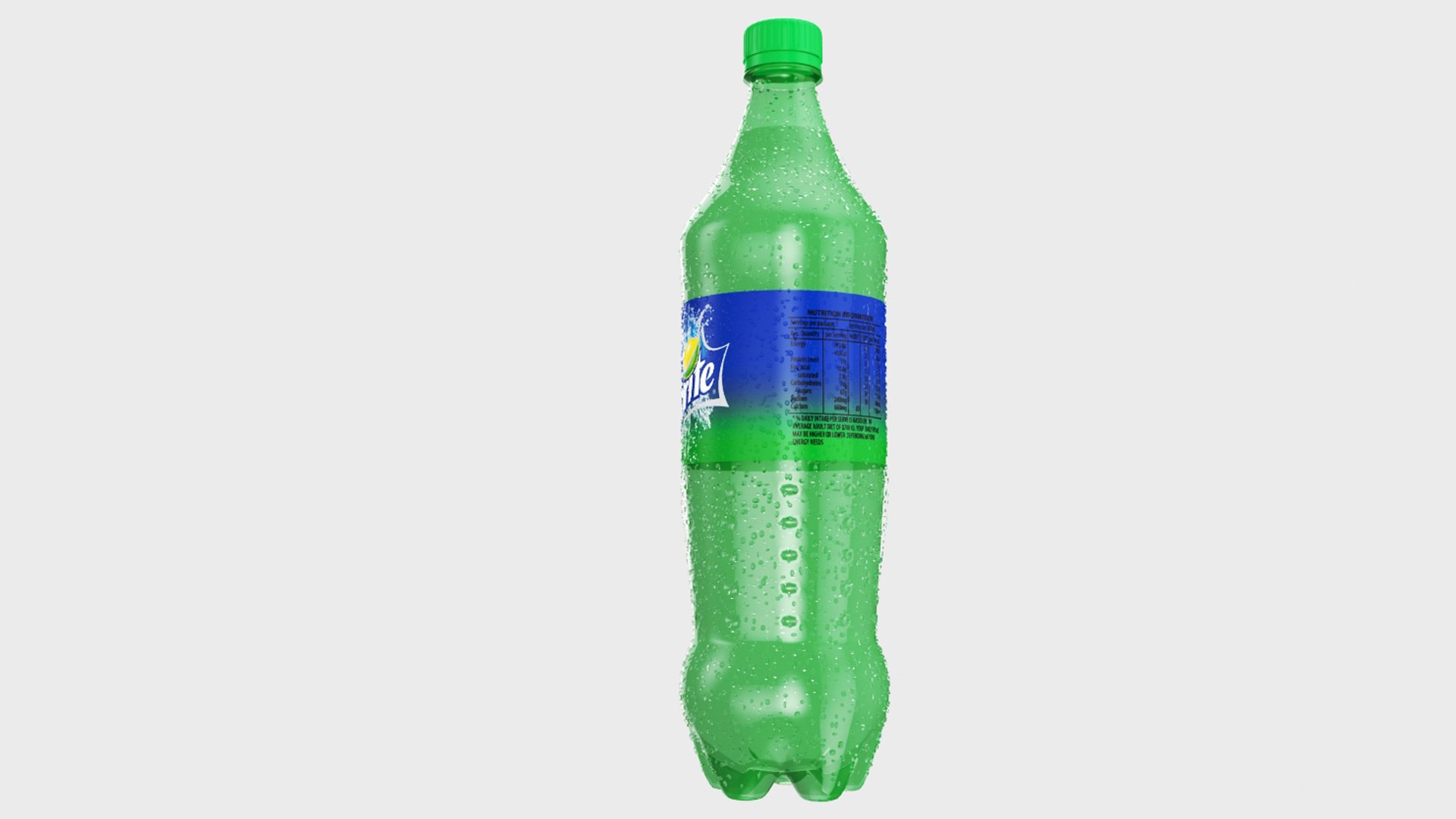 Wet Sprite Bottle 3D - TurboSquid 1755400