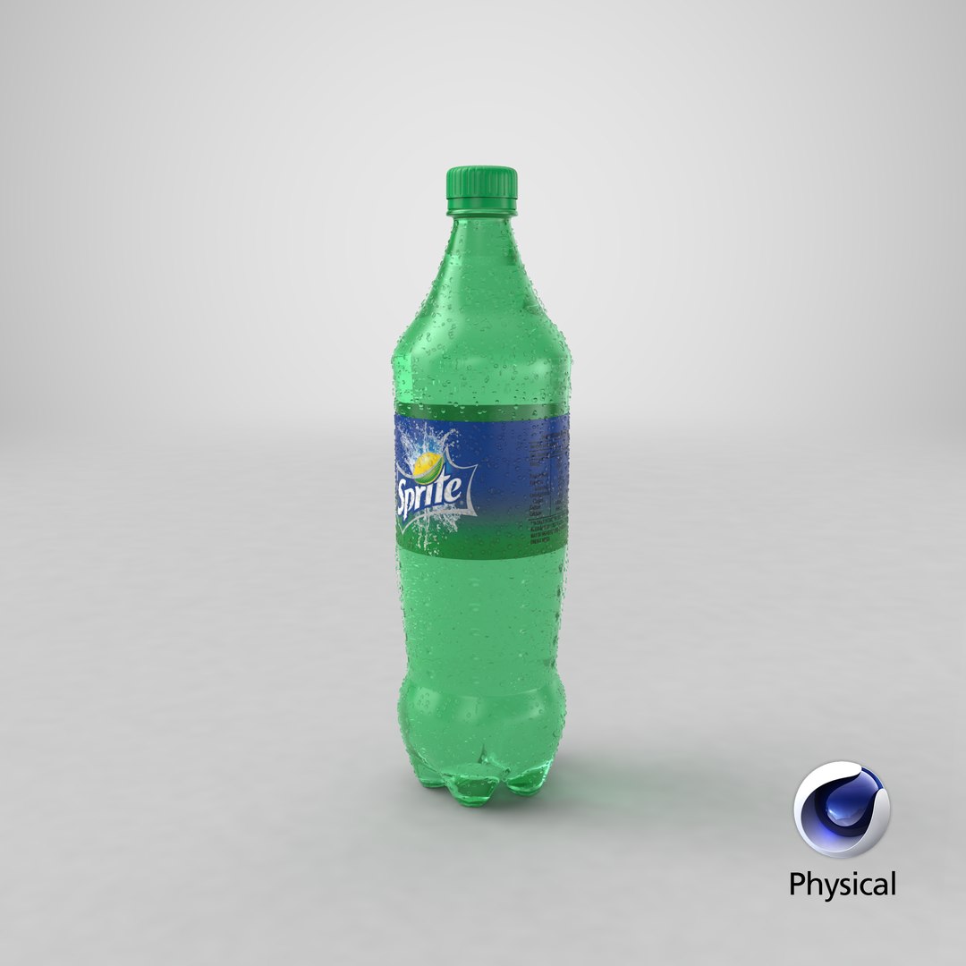 Wet Sprite Bottle 3D - TurboSquid 1755400