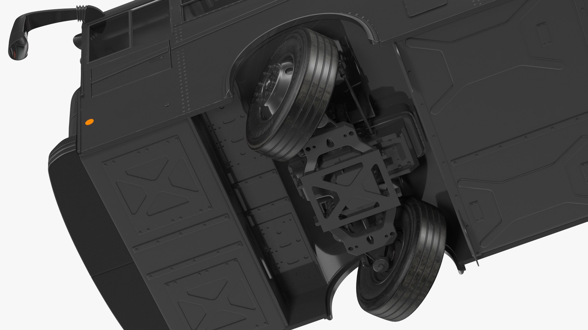 3D model prison transport bus thomas - TurboSquid 1706944