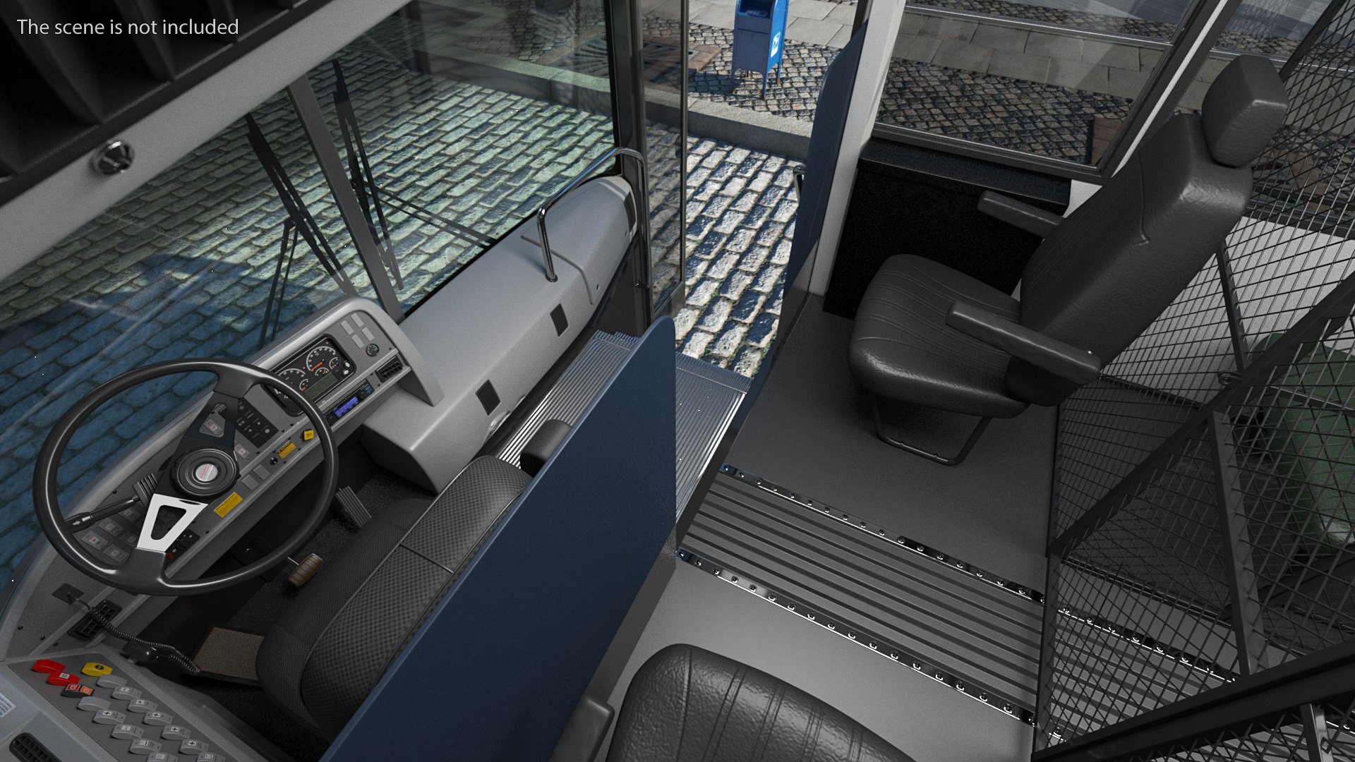 3D model prison transport bus thomas - TurboSquid 1706944