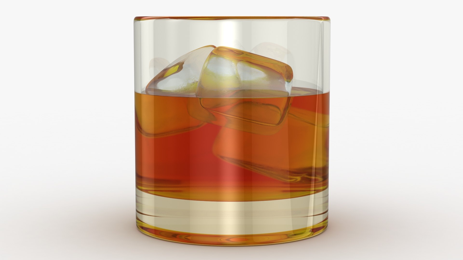 3D realistic glass whisky model - TurboSquid 1559913