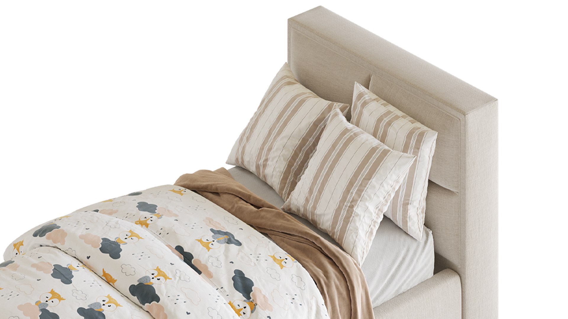 3D Kids Bed KD56 - TurboSquid 2193942