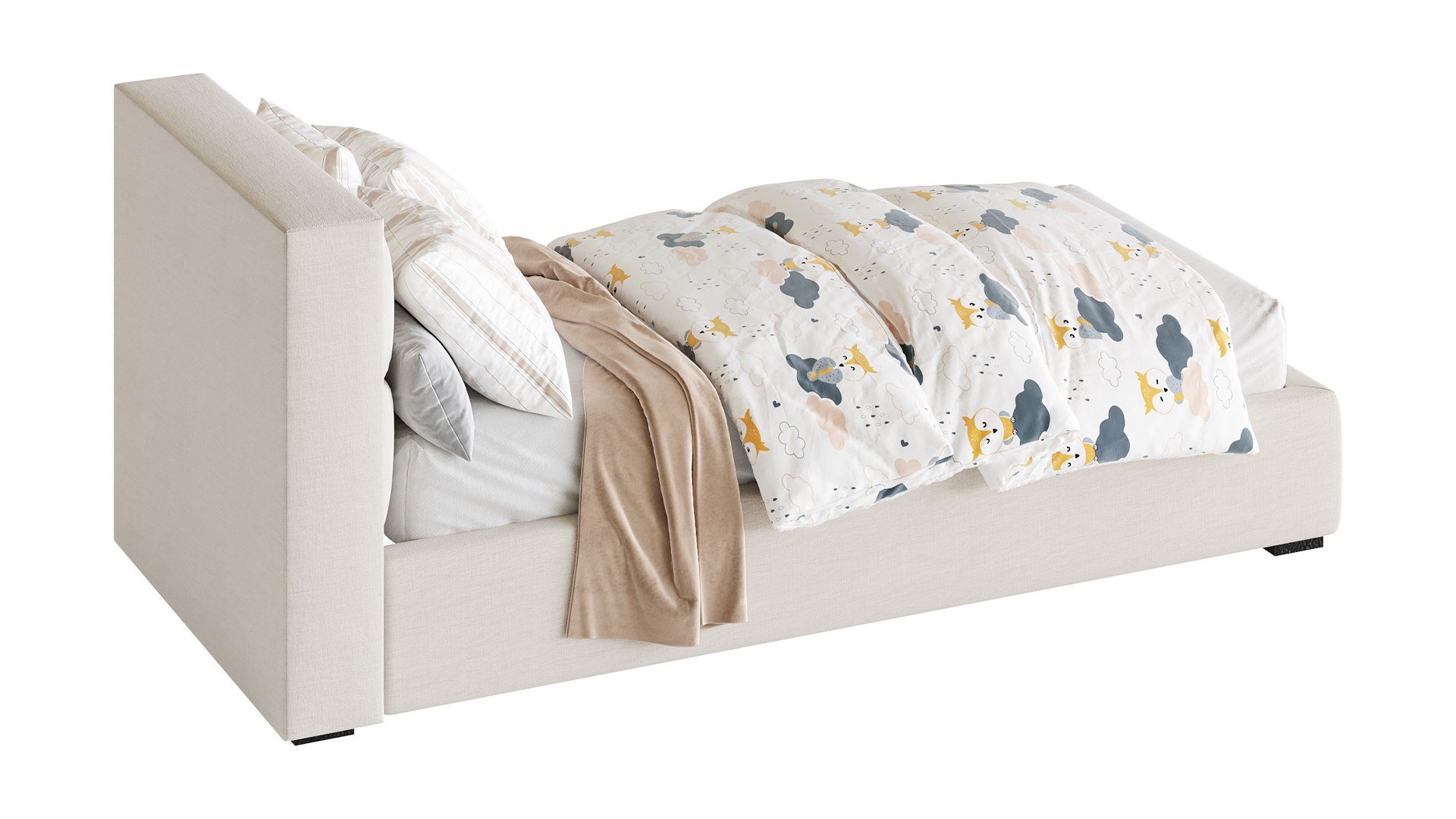 3D Kids Bed KD56 - TurboSquid 2193942